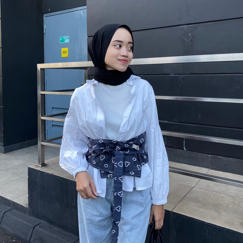 Jual Obi Belt Batik Motif Jumput | Ikat Pinggang Wanita | Shopee Indonesia