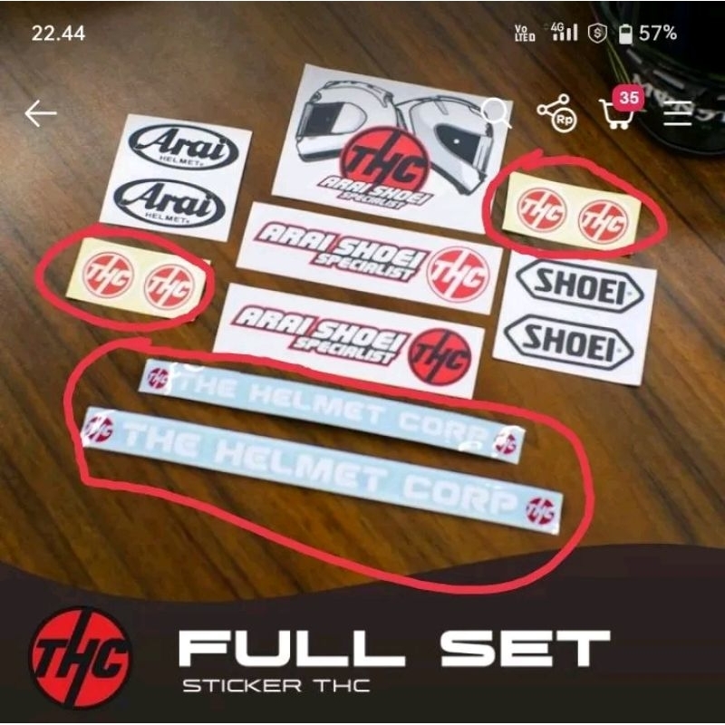 Jual sticker pesanan | Shopee Indonesia