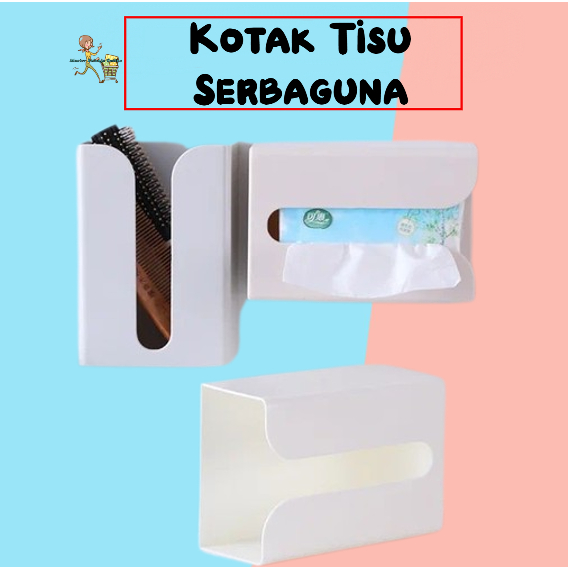 Jual Master Belanja Tempat Tissue Tempel Dinding Dapur Toilet - Kotak ...