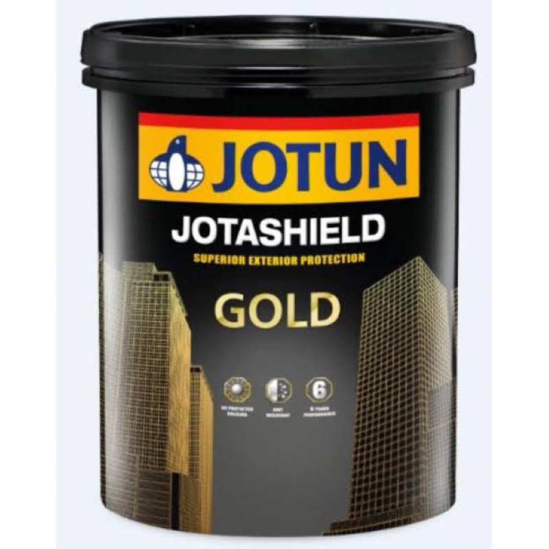 Jual JOTUN JOTASHIELD EXTERIOR GOLD 1L (WATERBASED) KEMASAN 1 LITER 1 ...