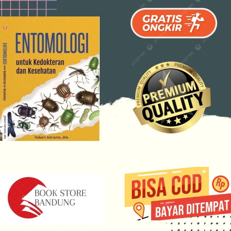Jual BUKU ENTOMOLOGI UNTUK KEDOKTERAN DAN KESEHATAN | Shopee Indonesia
