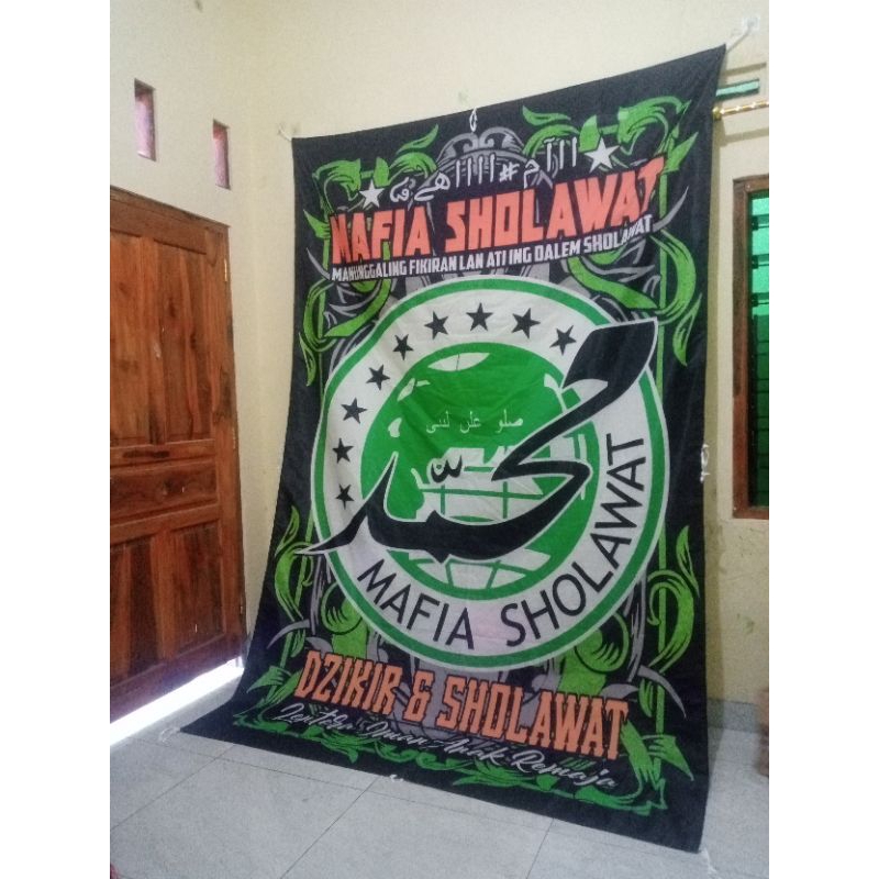 Jual BENDERA FULL PRINTING MAFIA SHOLAWAT | Shopee Indonesia