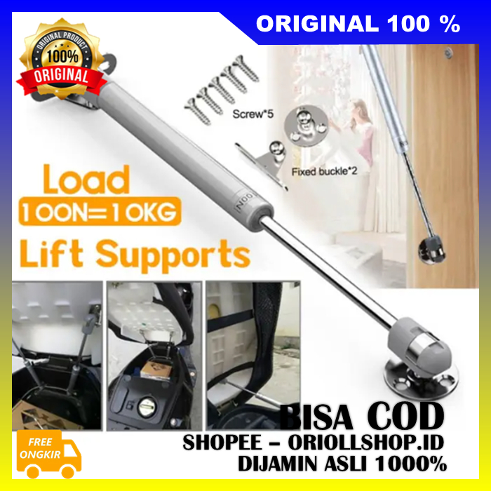 Jual Gas Spring Hidrolik Jok Motor Matic Huben 100N Gas Spring Pintu ...