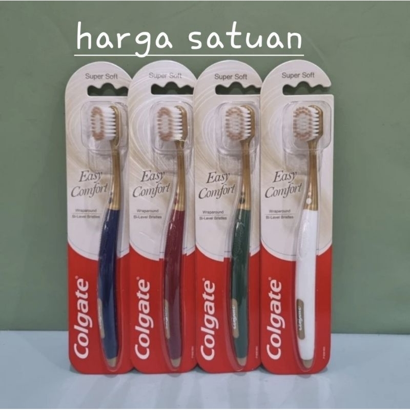 Jual COLGATE toothbrush sikat gigi Easy Comfort super soft 1pc | Shopee ...