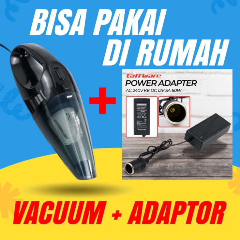 Jual Vacuum Cleaner Mobil Portable Vakum Clener Rumah Penyedot Debu ...