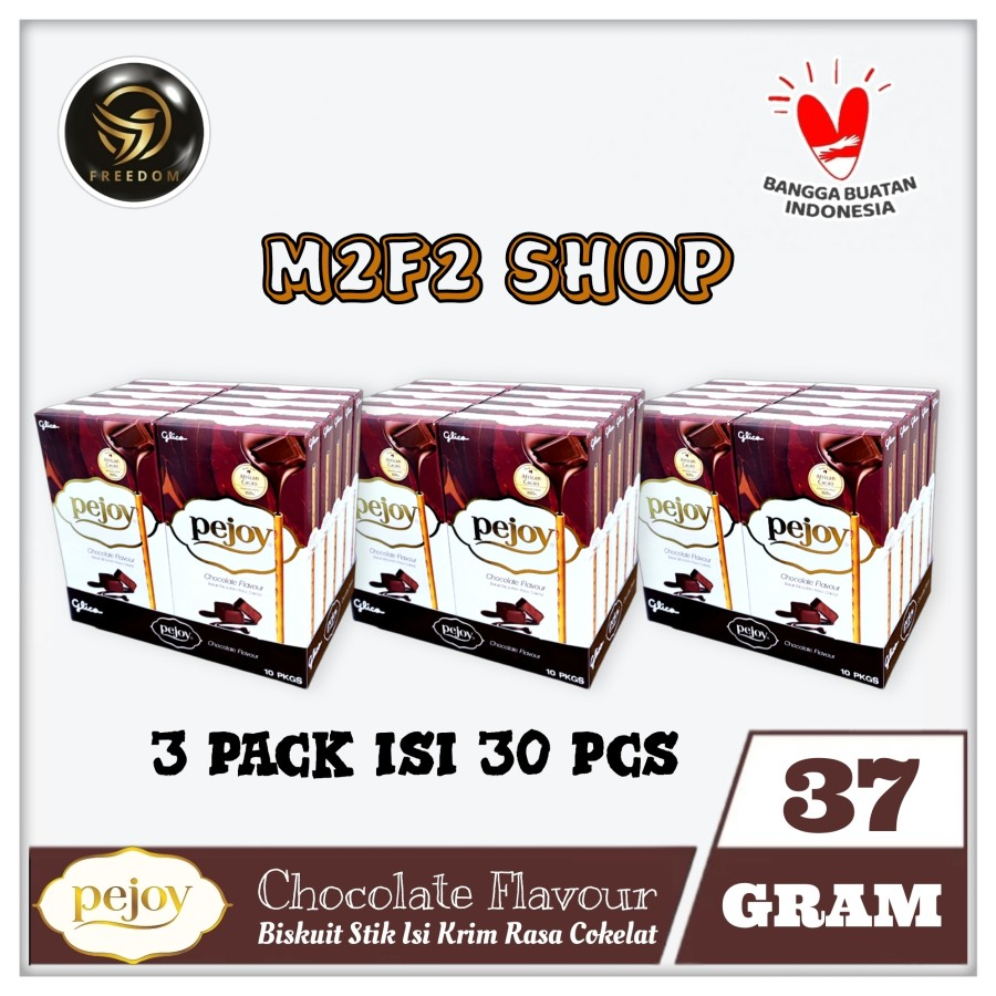 Jual Pejoy Chocolate Flavour | Biskuit Stik Cokelat Original - 37 gr ...