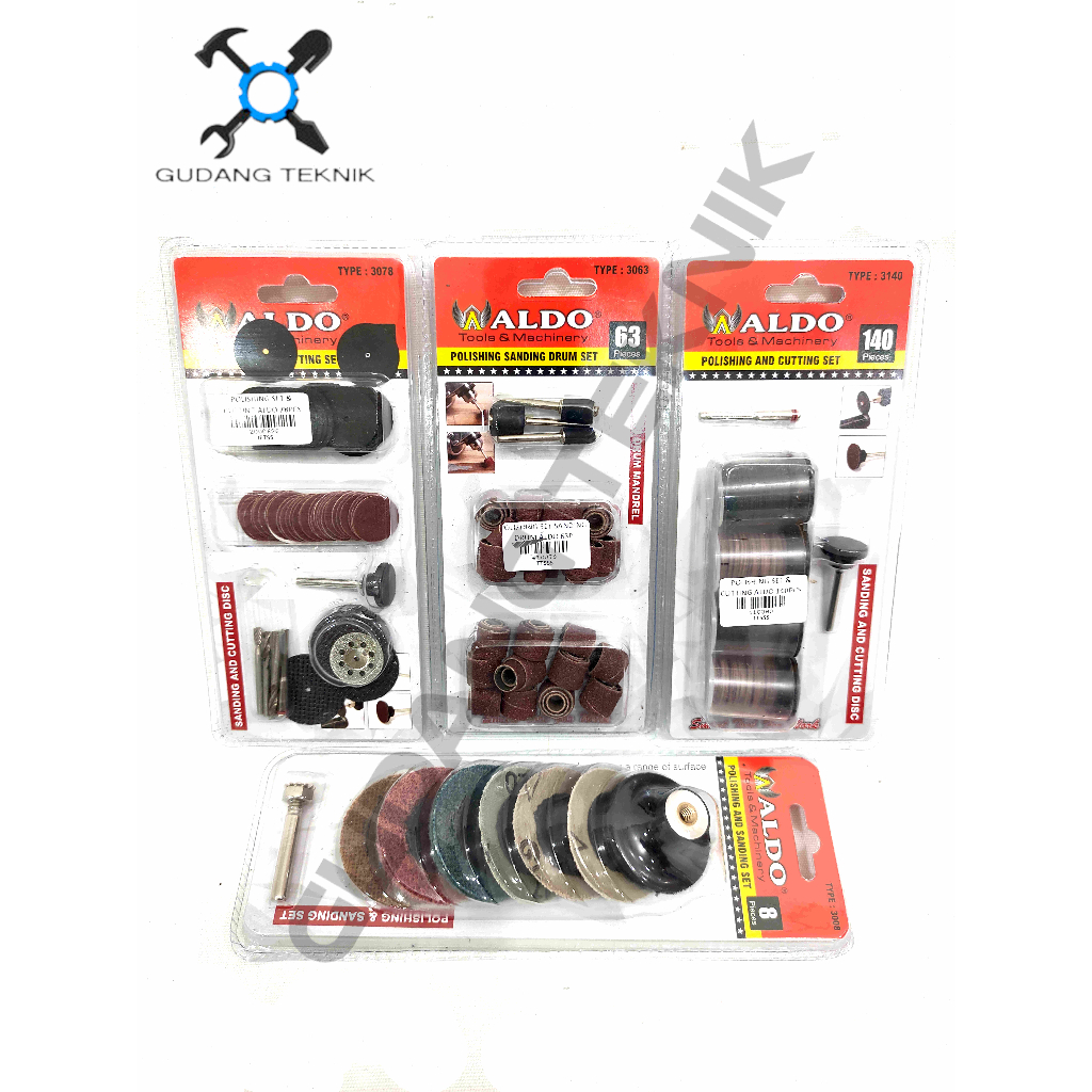 Jual ALDO Mata Mini Grinder SET 8pcs 63pcs 78pcs 104pcs ALDO/ Mata Die ...