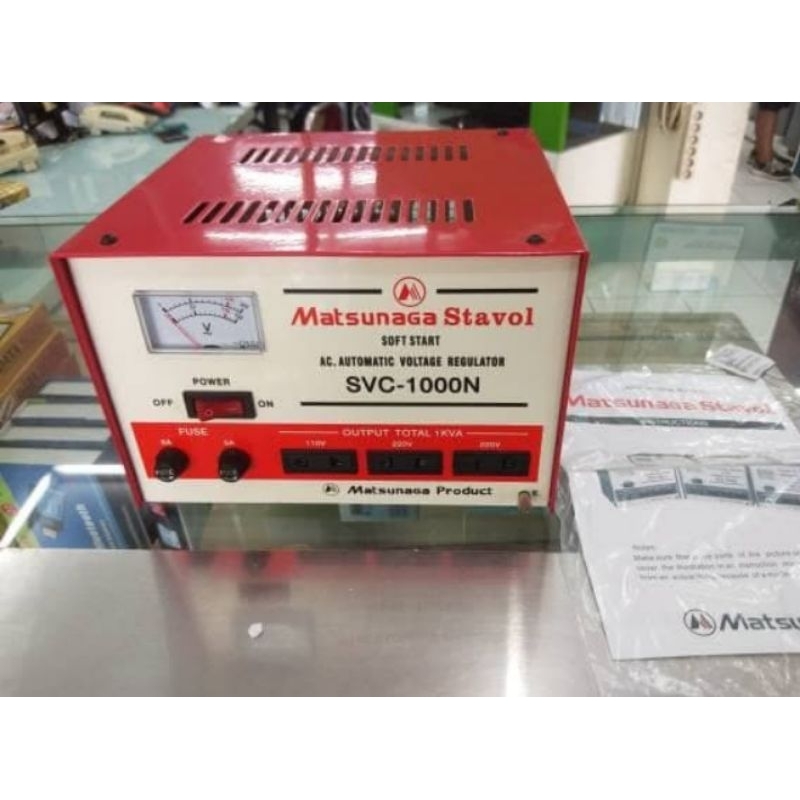 Jual MATSUNAGA Stabilizer Stavol 1000 Watt Servo Motor | Shopee Indonesia