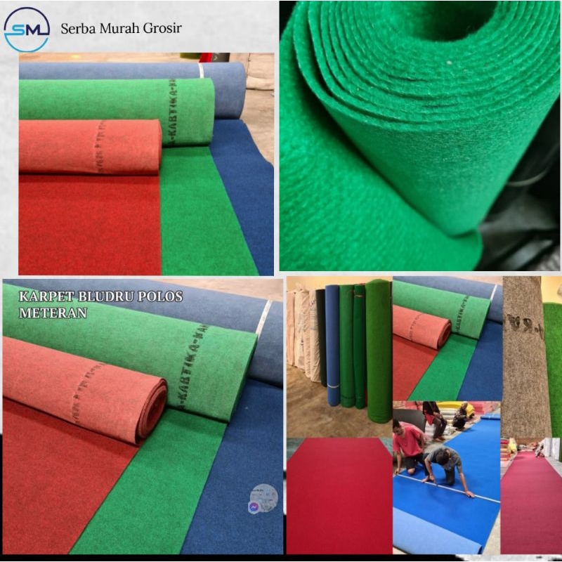 Jual Karpet Mesjid/Karpet Pameran/Karpet Polos Meteran/Karpet Lantai ...