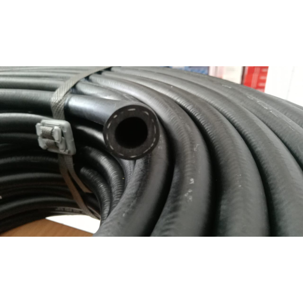 Jual Selang angin karet / Air hose 1/2 inch 20 bar black smooth ...