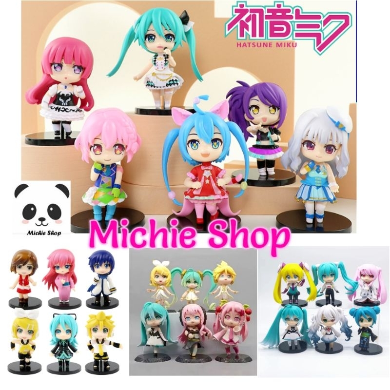 Jual Figure Hatsune Miku (set 3/6) Chibi Topper Anime Miku Vocaloid ...