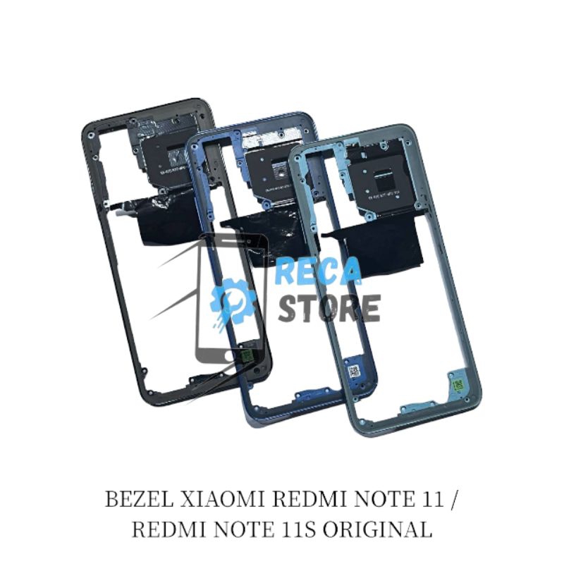 Jual BEZEL FRAME TULANG TENGAH RANGKA TUTUP MESIN REDMI NOTE 11 / 11S ...
