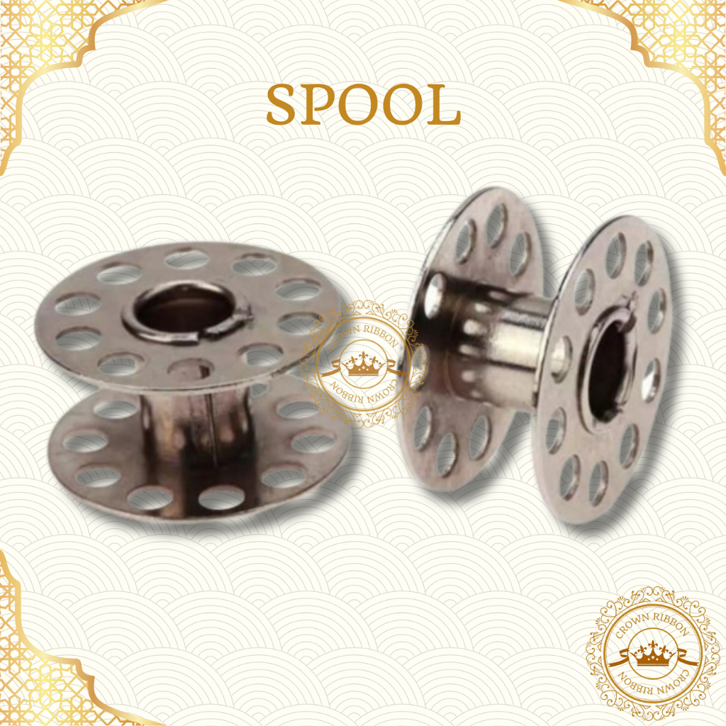 Jual Spul Besi Tradisional Spool Bobbin Mesin Jahit Jadul / Portable ...