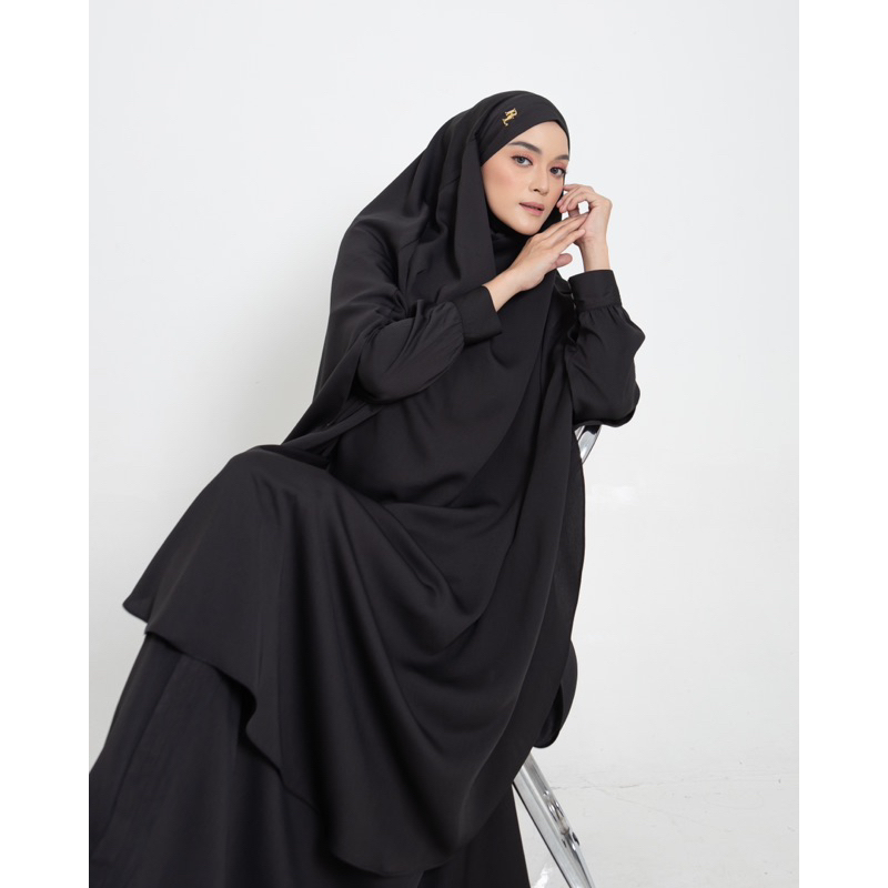 Jual Renata Label - Khadijah Dress One Set (Gamis Umroh Abaya Set ...