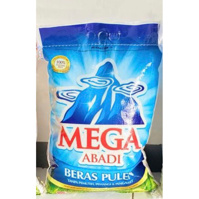 Jual Beras mega abadi 1kg | Shopee Indonesia