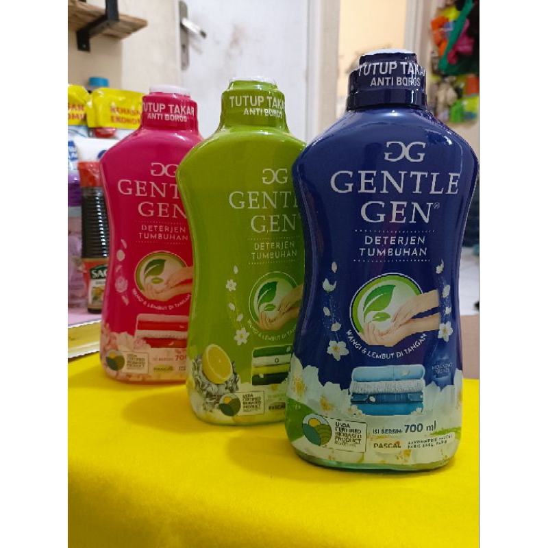 Jual detergen tumbuhan cair Gentle Gen 700ml | Shopee Indonesia