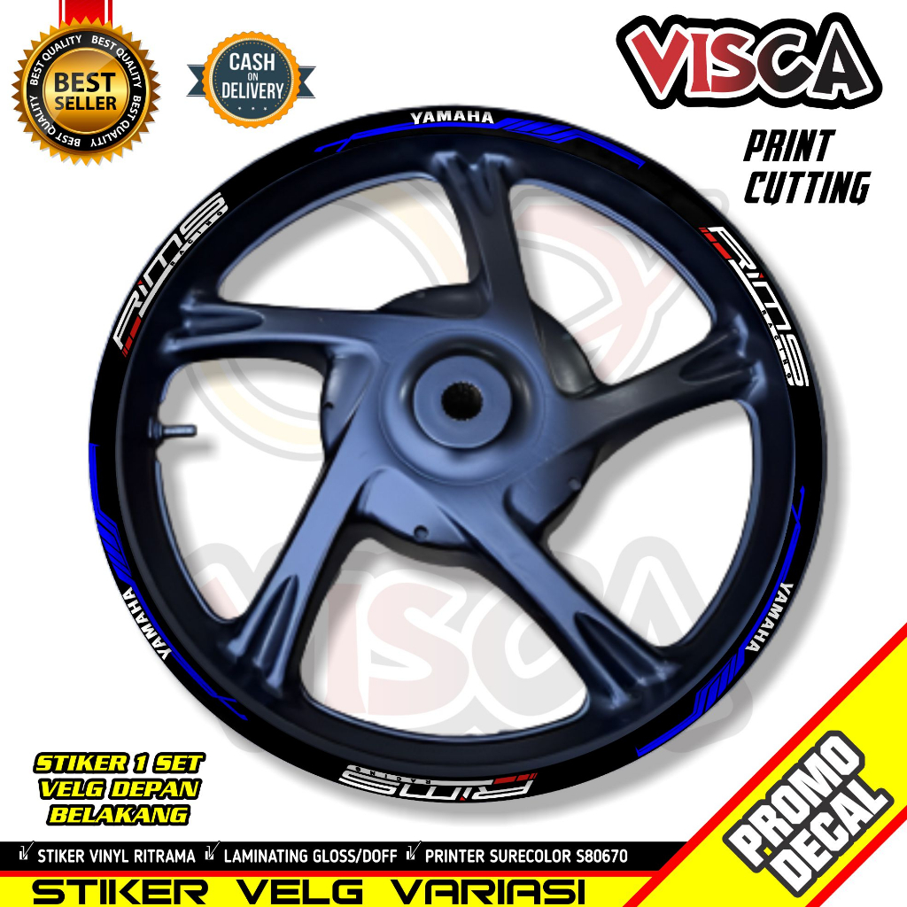 Jual Stiker Velg List Velg Motor Stiker Velg Sticker Velg RING 14 ...