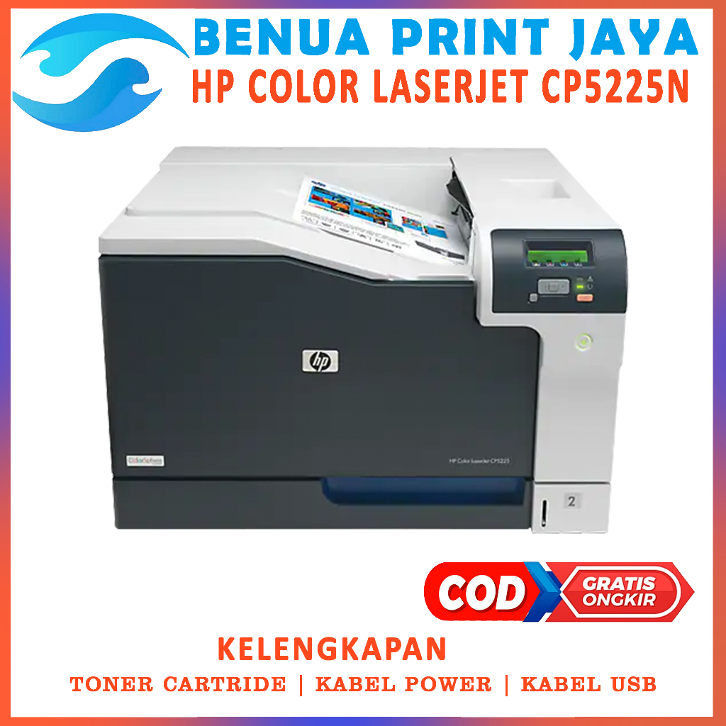 Jual printer Hp laserjet CP5225 | Color Laserjet Cp 5225 n {A3} siap ...
