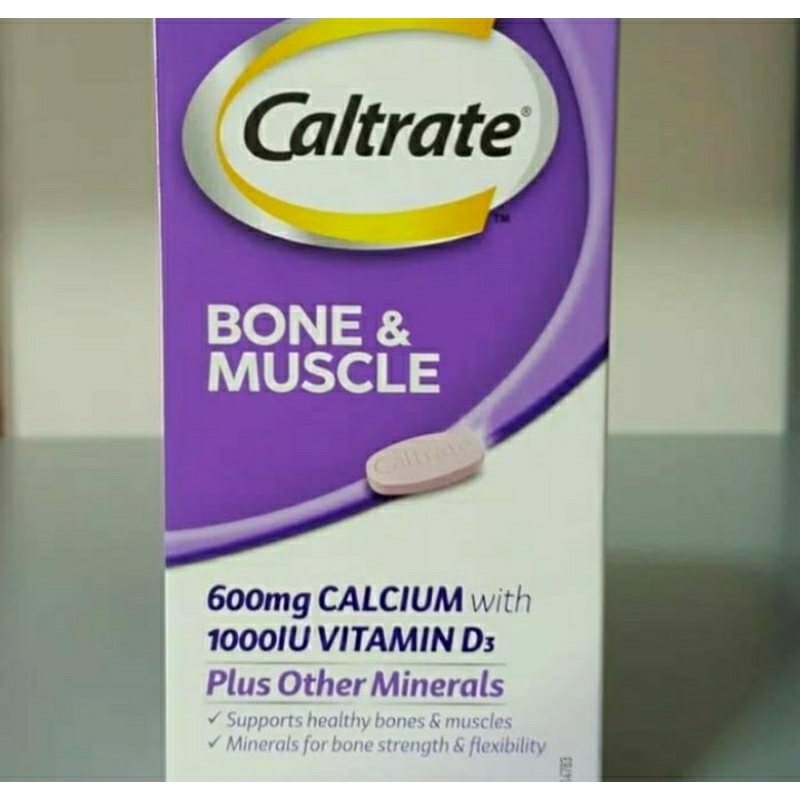 Jual Caltrate bone muscle calcium vitamin d3 vit d3 60 / 100 tabs ...