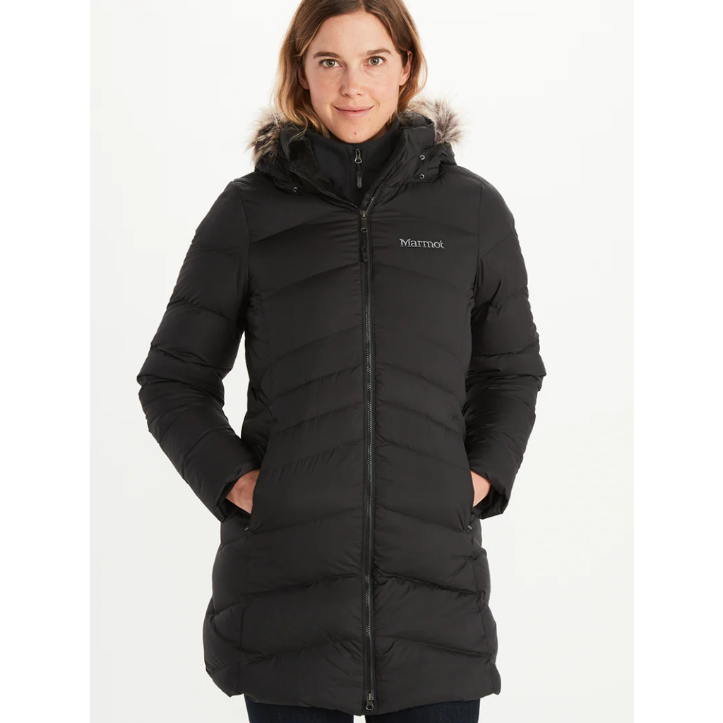 Jual Marmot Women's Montreal Coat Down Jacket Black Original Marmot ...
