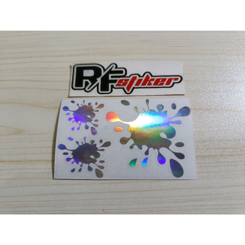 Jual Stiker sticker Bercak warna cutting | Shopee Indonesia