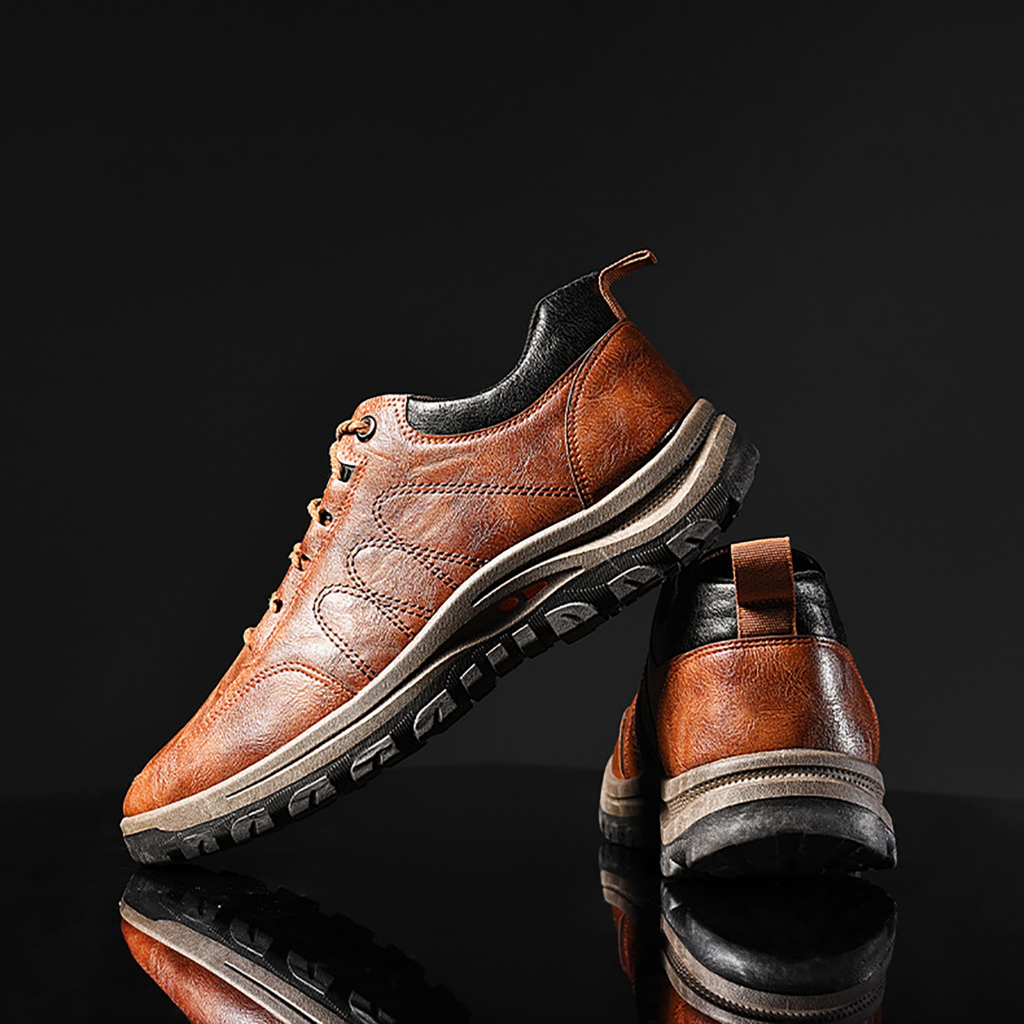 Jual Sepatu Slip On Kulit PU Sepatu Pria sepatu Kulit Nyaman Di kaki ...