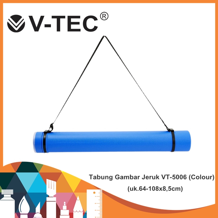 Jual Tabung Karton Pori Jeruk Warna 8,5cm Type 5006 / Tabung Karton ...