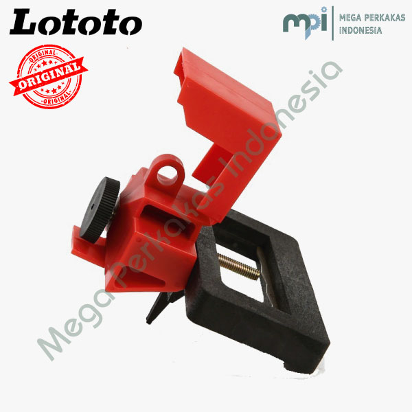 Jual Lototo L3823 Safety LOTO Clamp-On Circuit Breaker Lockout, Handle ...