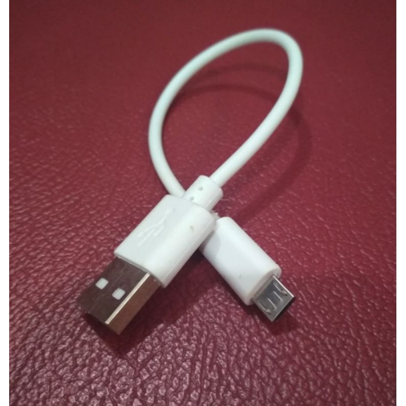 Jual {PAH} KABEL POWER BANK /KABEL DATA PENDEK USB MICRO | Shopee Indonesia
