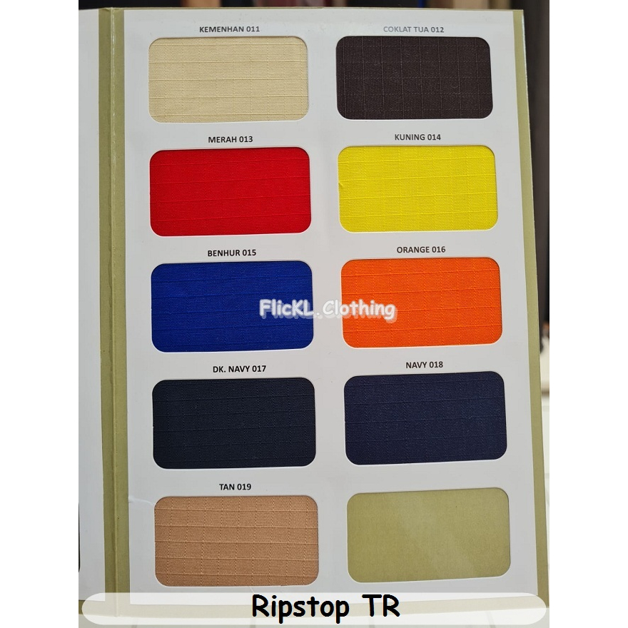 Jual Kain Ripstop TR Serat Kotak Kotak Bahan RIpstop TR Katun | Shopee ...