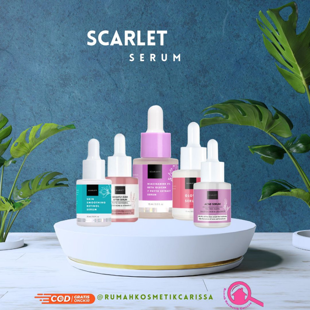 Jual Scarlett serum Whitening Original /Scarlet Serum Muka | Shopee ...