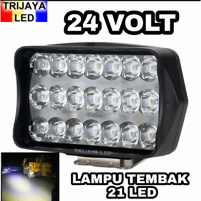 Jual LAMPU LED BAR TEMBAK SOROT LASER GUN CREE 21 TITIK MATA LED LAMPU ...