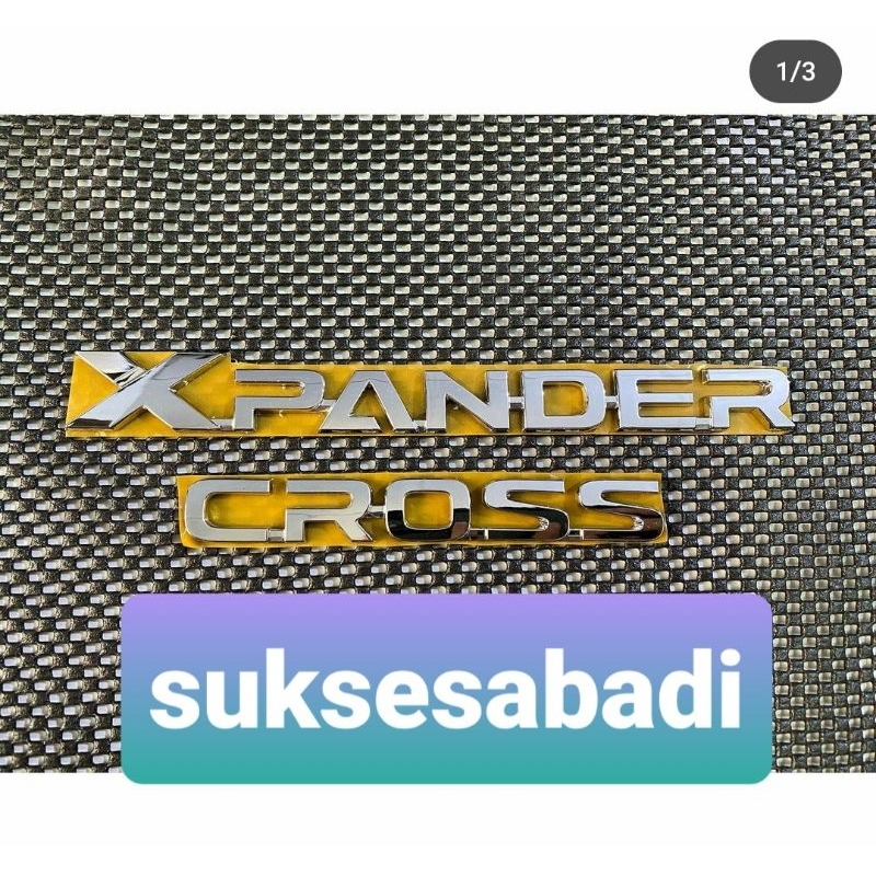 Jual logo emblem new xpander cross untuk bagasi | Shopee Indonesia