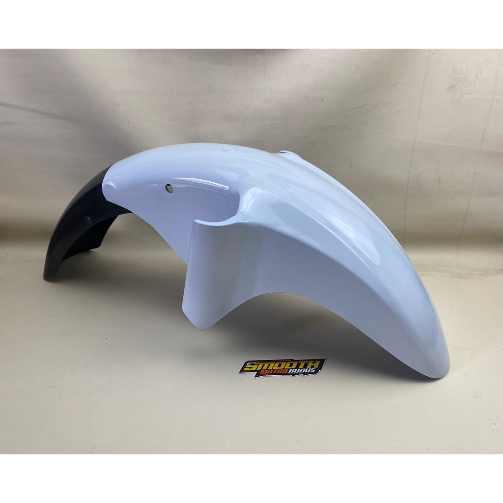 Jual Spakbor Depan Kawasaki Leo Warna Putih Slebor Depan Leo ABS ...