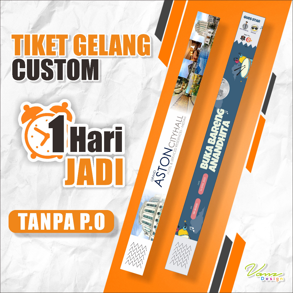 Jual TIKET GELANG CUSTOM EVENT | KONSER | WISATA | SEMINAR | DLL ...