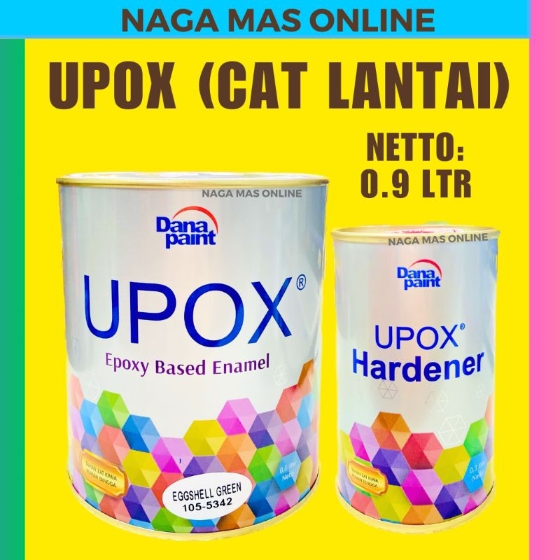 Jual CAT LANTAI KERAMIK KAMAR MANDI UPOX 1 SET / CAT KOLAM DANA PAINT ...