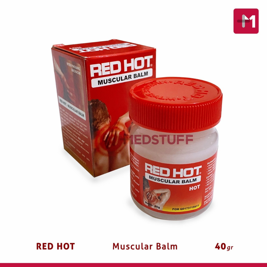 Jual Red Hot Balsem Otot Red Hot Muscular Balm Mengatasi Nyeri Otot ...