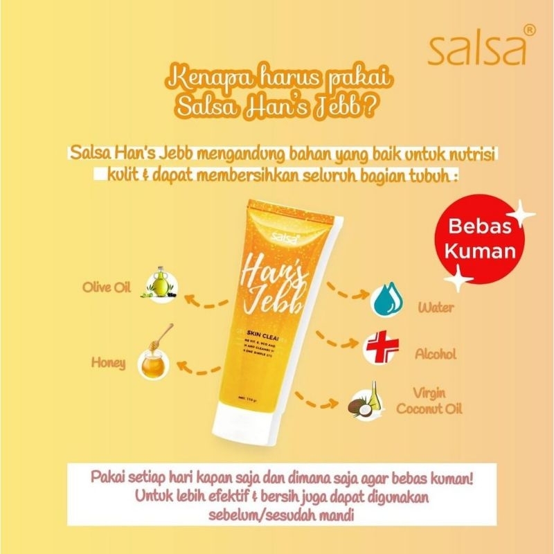 Jual salsa Hans jebb original | Shopee Indonesia