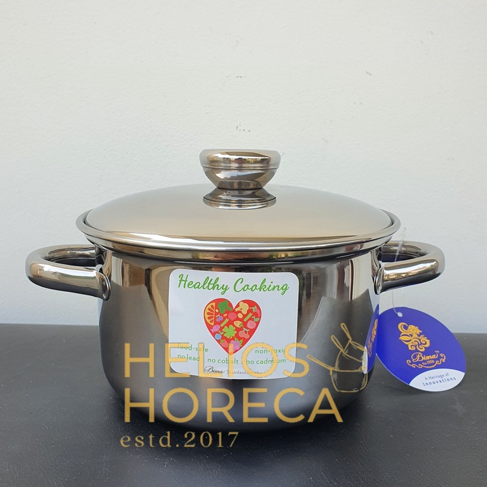 Jual Bima Prima Panci Sauce Pot 24 cm B2007024 Panci Saucepot Stainless ...