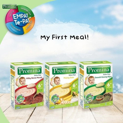 Jual [#103] PROMINA BUBUR CEREAL BUBUR BAYI 6+ BOX 120GR PROMINA BC ...