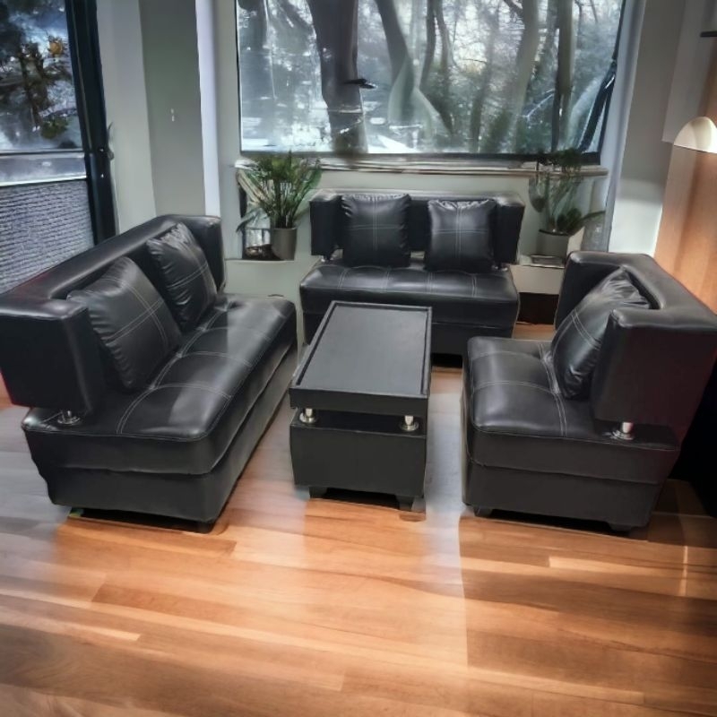 Jual SOFA JASMINE 221 + MEJA/SOFA RUANG TAMU | Shopee Indonesia