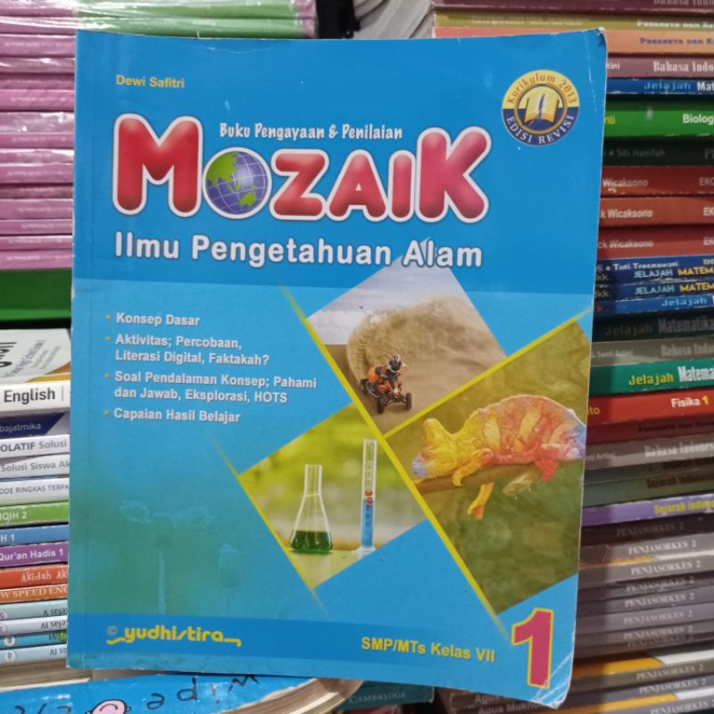 Jual buku bekas kurikulum 2013 edisi revisi ILMU PENGETAHUAN ALAM UNTUK SMP/ MTS KELAS VII ...