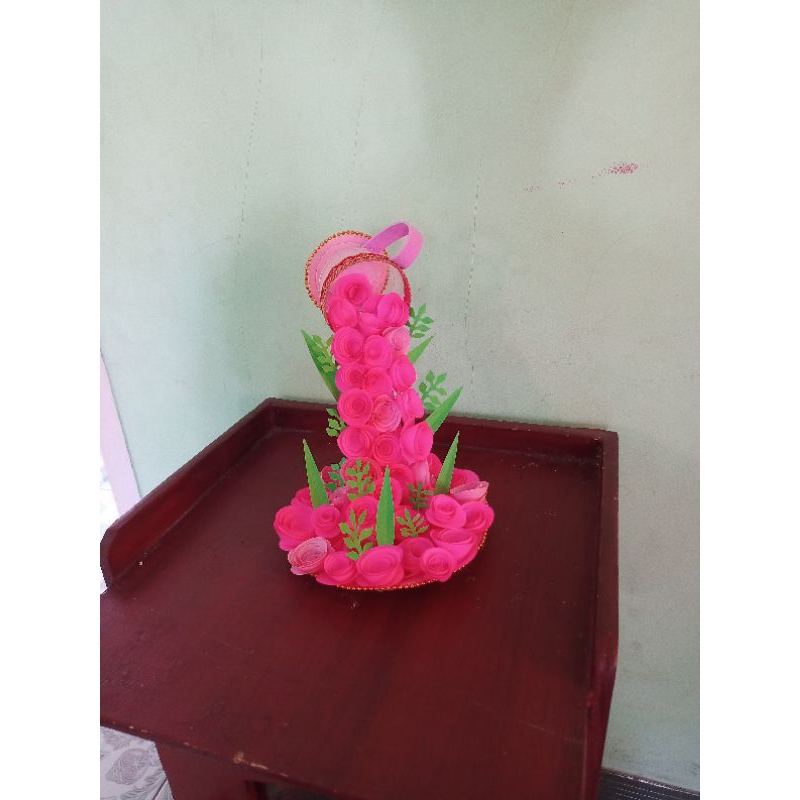 Jual Kerajinan bunga tumpah dari kertas | Shopee Indonesia