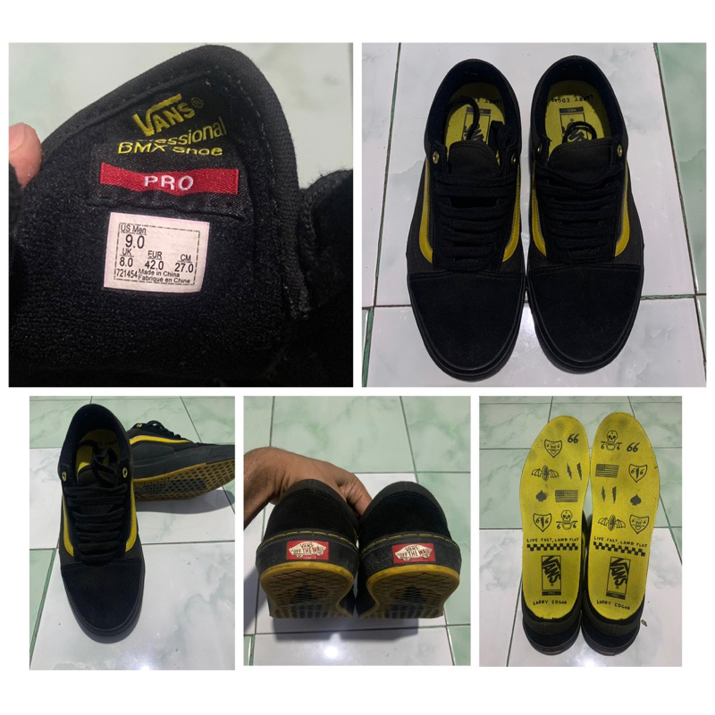 Jual Sepatu Vans Pro BMX Larry Edgar RARE ITEM ! | Shopee Indonesia