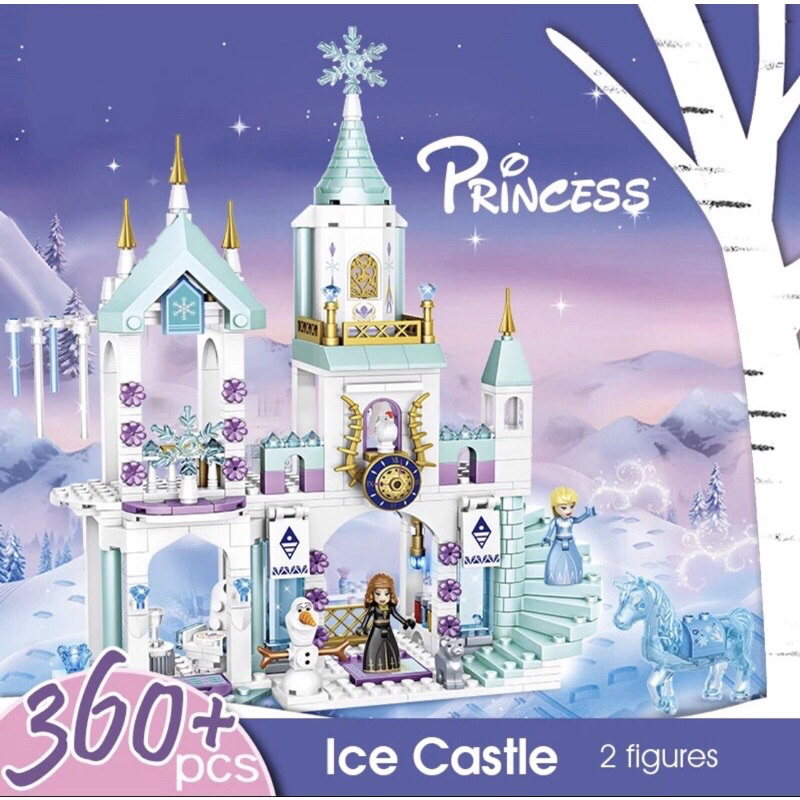 Jual Mainan Edukasi Seri Frozen Princess Elsa Dan Anna Ice Castle ...