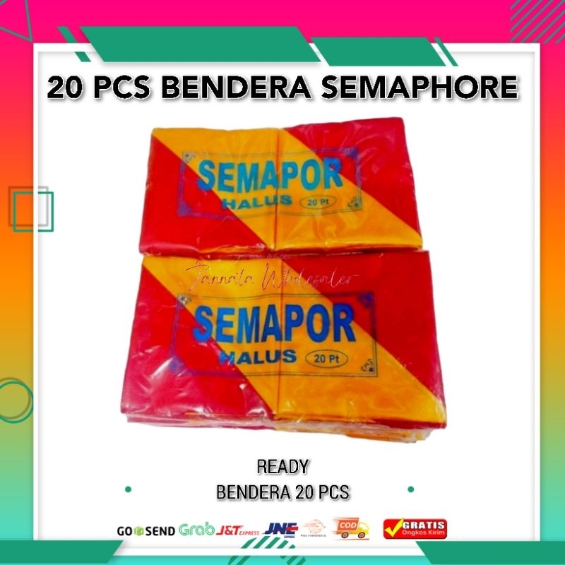 Jual Bendera Semaphore 20 Biji | Semapore Pramuka | Semapur Grosir Ecer ...