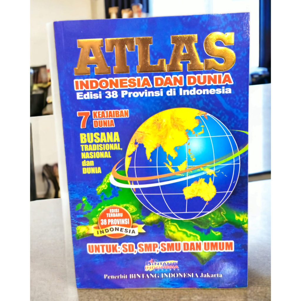 Jual Atlas Indonesia & Dunia 38 Provinsi Terbaru | Shopee Indonesia