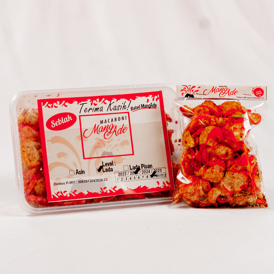Jual Krupuk Seblak Daun Jeruk Mangade Kemasan Box | Shopee Indonesia