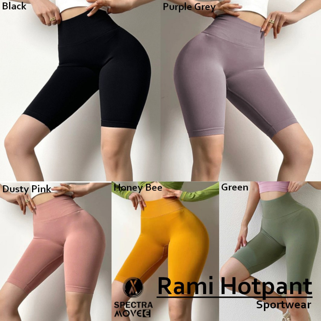Jual Legging pendek RAMI HOTPANT celana senam celana olahraga wanita ...
