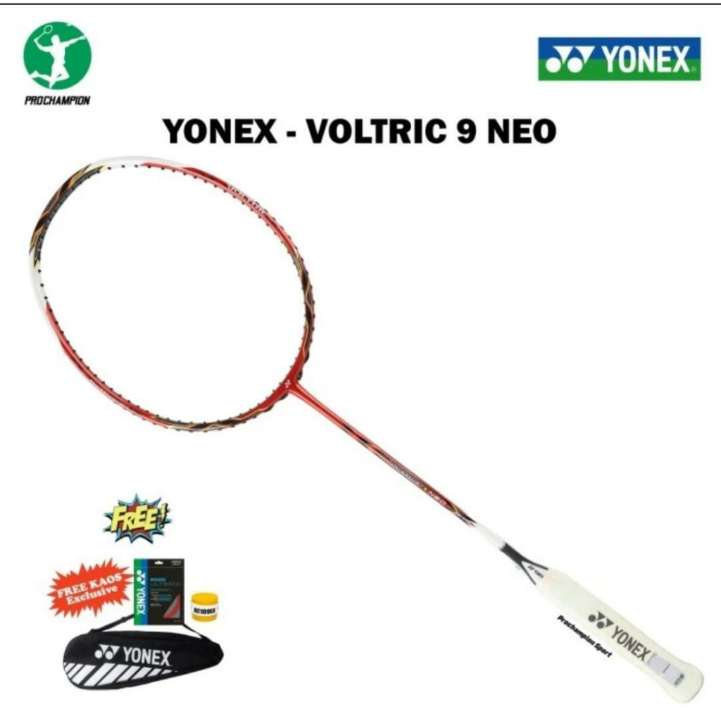 Jual Yonex Voltric 9 Neo Raket Badminton Original | Shopee Indonesia